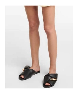 J.W.ANDERSON Chain Twist Leather Sandals