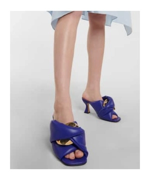 J.W.ANDERSON Chain Twist Faux Leather Mules