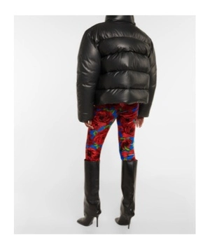 Magda Butrym Leather Puffer Jacket