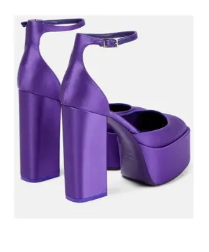 Paris Texas Dalilah Satin Platform Pumps