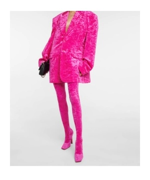 Vetements Velvet Over-the-knee Boots