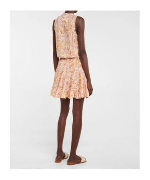 Poupette St Barth Clara Printed Minidress