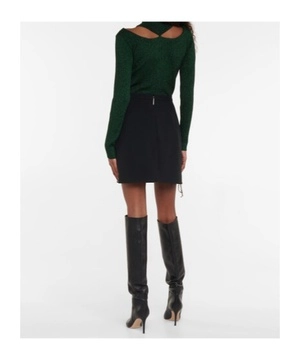 CHRISTOPHER KANE Embellished High-rise Miniskirt