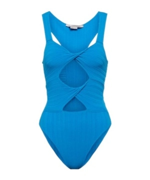 Stella McCartney Twist-detail Cutout Bodysuit