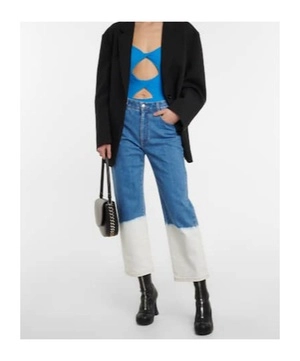 Stella McCartney Twist-detail Cutout Bodysuit