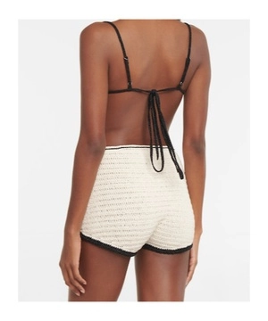 Magda Butrym Crocheted Cotton-blend Bra