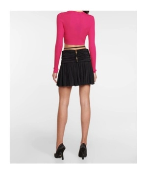 Versace Medusa Jersey Miniskirt