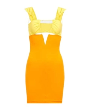 NENSI DOJAKA Cutout Minidress
