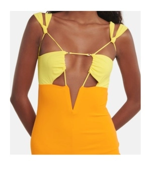 NENSI DOJAKA Cutout Minidress