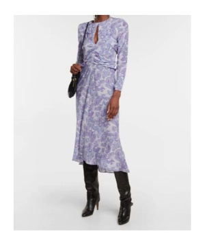 Isabel Marant Étoile Telima Paisley Silk Midi Dress