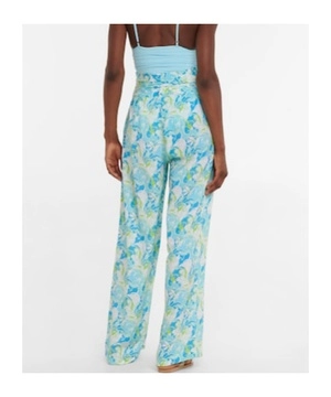 Melissa Odabash Natasha Printed Wide-leg Pants