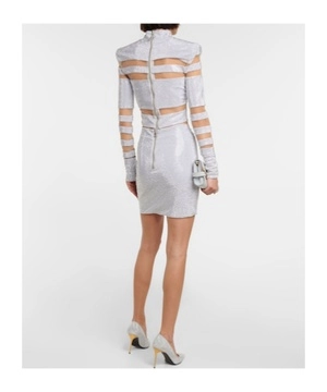 Balmain Embellished Miniskirt