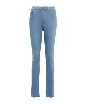 Y/project High-waisted Skinny Jeans - Blue