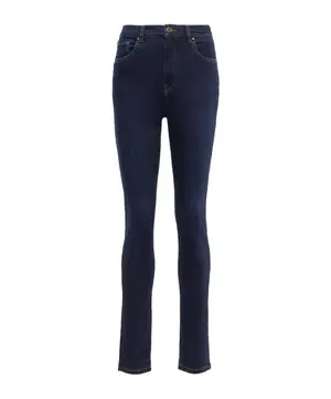 Y/project High-waisted Skinny Jeans - Black