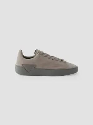 Prada Court Suede Sneakers Grey