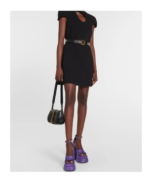 Versace Medusa Aevitas Embellished Platform Sandals
