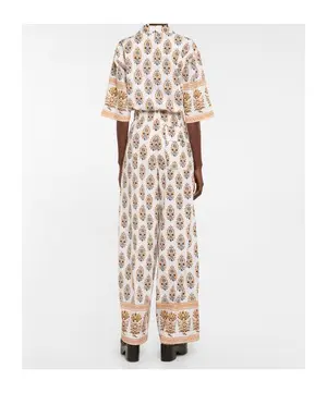 Dries Van Noten Printed High-waisted Pants - Multicolor