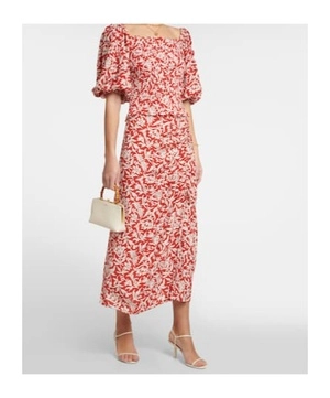 Polo Ralph Lauren Floral Shirred Crêpe Top