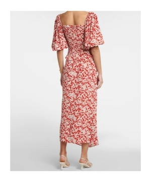 Polo Ralph Lauren Floral Shirred Crêpe Top
