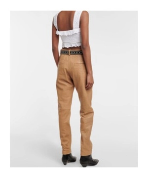 Isabel Marant Étoile Mecelia Anglaise Cotton And Silk Crop Top