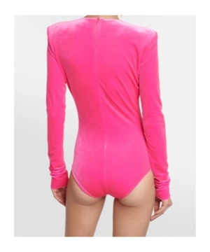 Alexandre Vauthier Velvet Bodysuit