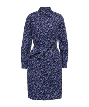 A.p.c. Pixie Floral Cotton Shirt Dress