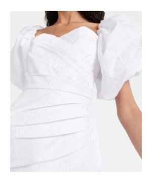 Rebecca Vallance Puff-sleeve Minidress