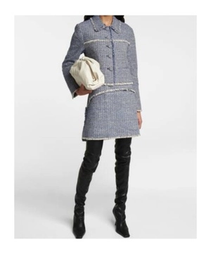 Proenza Schouler White Label Tweed Miniskirt