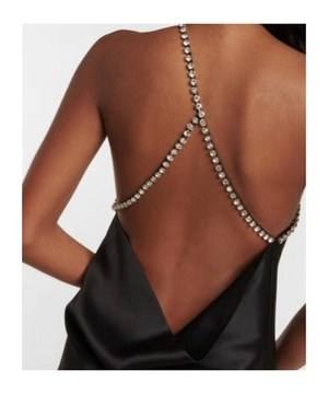 Dodo Bar Or Diana Crystal-embellished Midi Dress