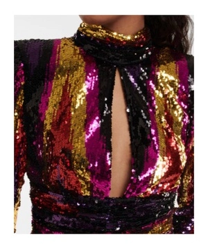 Rebecca Vallance Kaia Zig-zag Gown