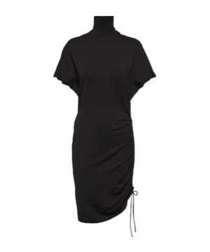 Isabel Marant Étoile Lya Turtleneck Minidress - Black