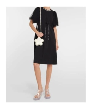 Simone Rocha Embellished Midi Dress