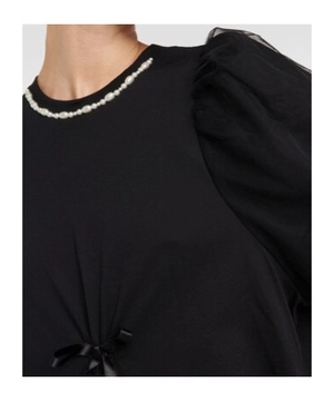 Simone Rocha Embellished Midi Dress