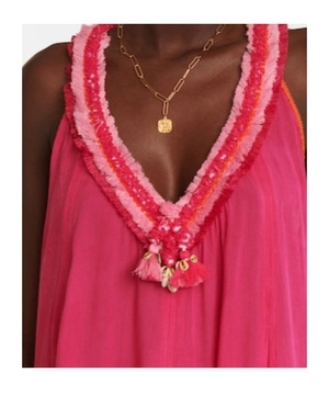 Poupette St Barth Nava Tie-dye Maxi Dress