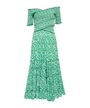 Poupette St Barth Soledad Floral Midi Dress