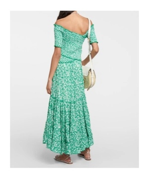 Poupette St Barth Soledad Floral Midi Dress