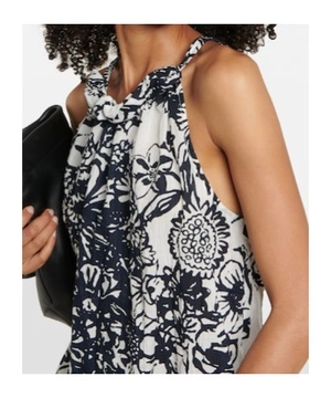 Velvet By Graham & Spencer Penelope Printed Cotton Maxi Dress