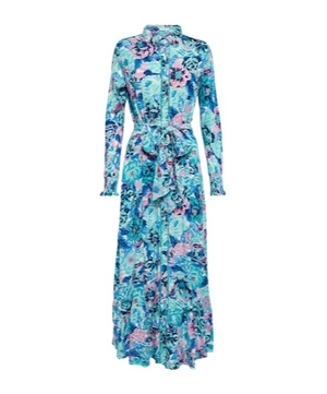 Poupette St Barth Kimi Printed Maxi Dress