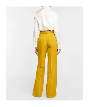 Gabriela Hearst Norman High-rise Wide-leg Pants