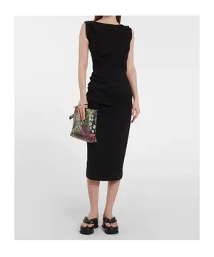 Dries Van Noten Pleated Dress