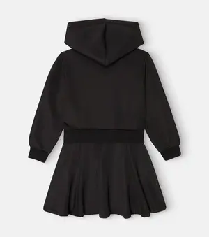 Versace Studded Hoodie Dress