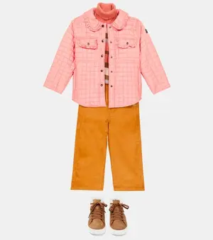 IL GUFO Ruffled Quilted Cotton-padded Garment