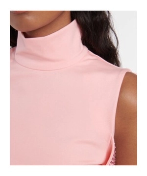 AREA Embellished Minidress