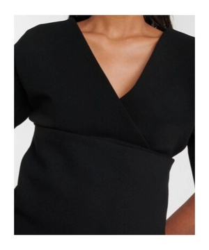 FERRAGAMO Wool-blend Gabardine Top