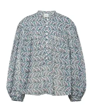 ISABEL MARANT ÉTOILE Printed Cotton Top