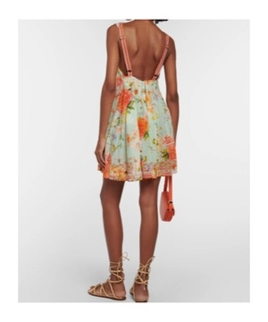 Camilla Embellished Silk Minidress