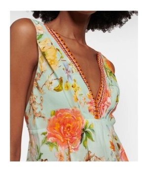 Camilla Embellished Silk Minidress