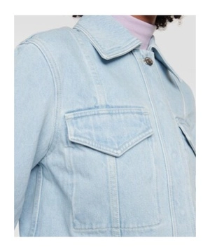 Nanushka Long-sleeved Denim Jacket