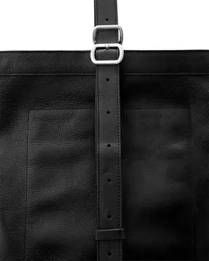 ALLSAINTS Grained Leather Bucket Sling Bag