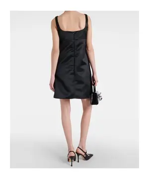 Nina Ricci Cutout Satin Minidress